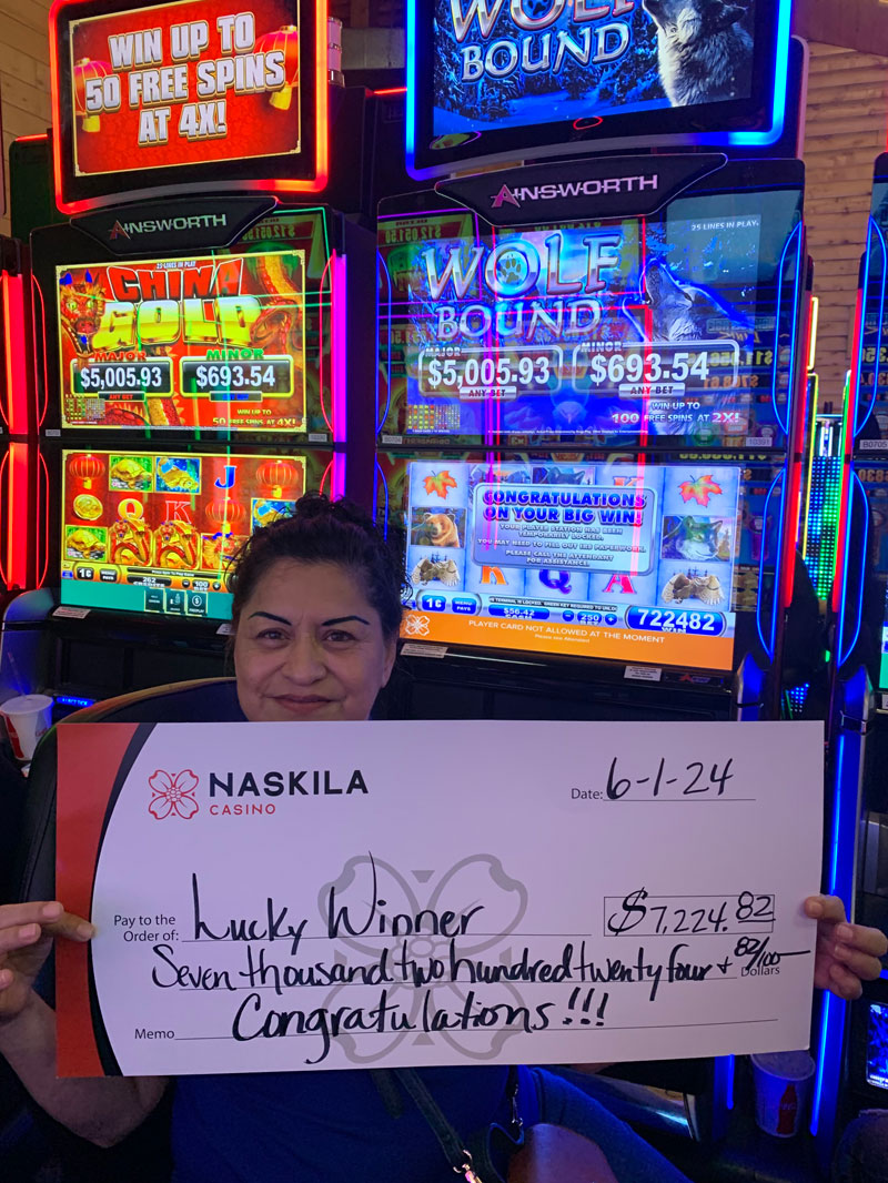 Our Winners - Naskila Casino