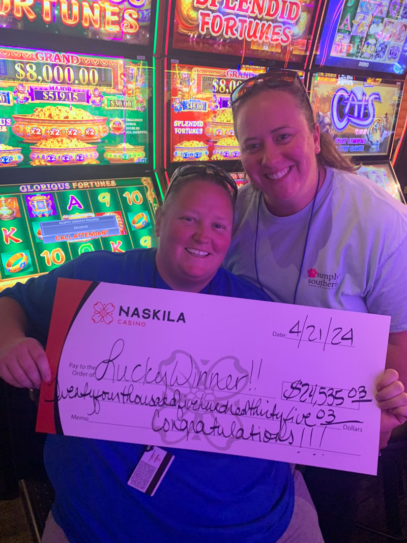 Our Winners - Naskila Casino